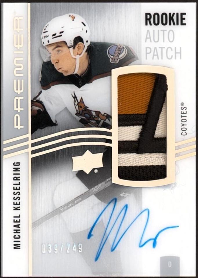 2023-24 Upper Deck Premier - Acetate Rookie Auto Patch Michael ...