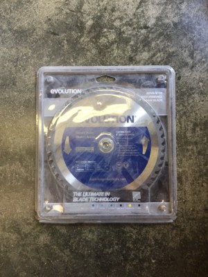 Evolution Power Tools Circular Cutting Saw Blade 9 in 48-Teeth Mild ...