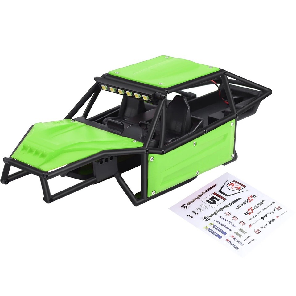 Rock Tarantula Nylon Buggy Body Shell Chassis Kit for 1/18 RC Crawler ...