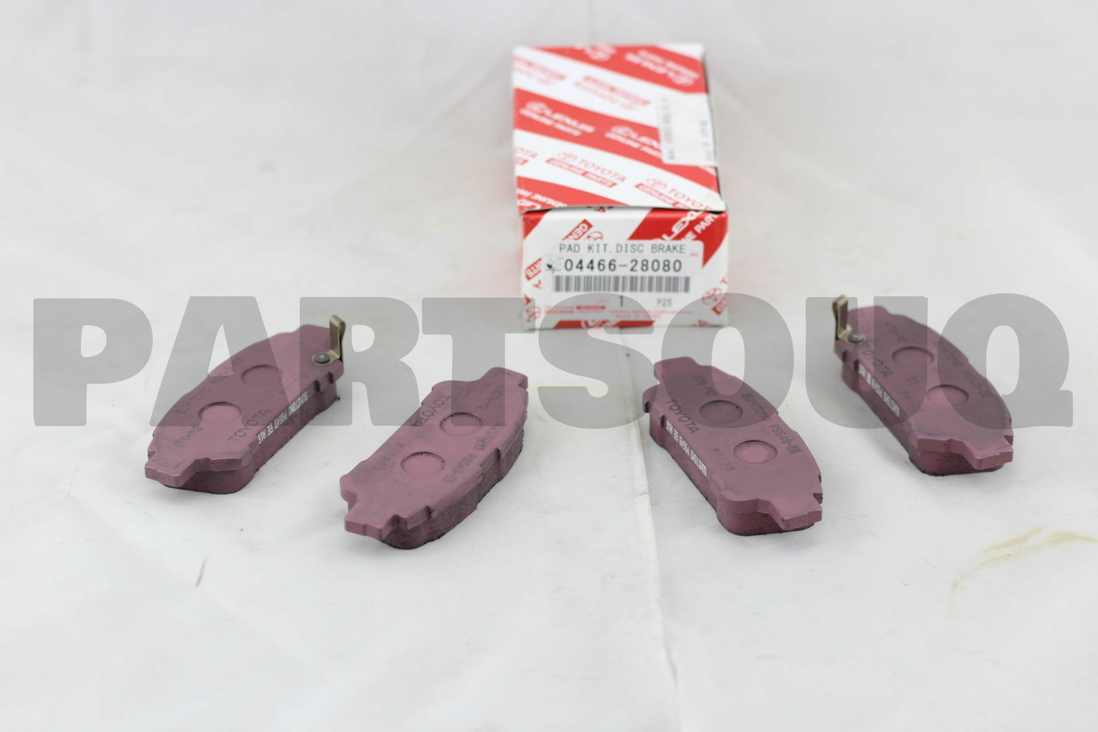 0446628080 Genuine Toyota PAD KIT, DISC BRAKE, REAR 04466-28080 | eBay