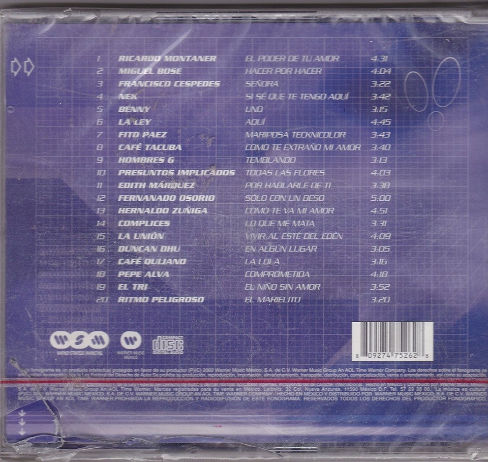 La Union,Miguel Bose,Francisco Cespedes,Hombres G,Edith Marquez,Benny ...