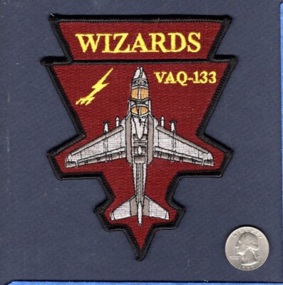 Original VAQ-133 WIZARDS US NAVY EA-6B PROWLER 5" Squadron Patch | eBay