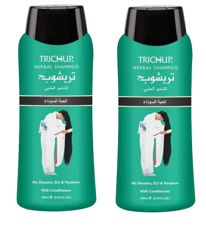 Trichup shampoo Black Seed Hair Nourish strengthen and shine hair 200ML ...