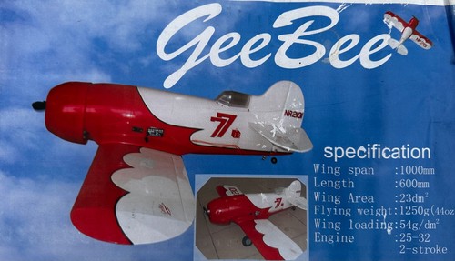 Fiberglass Honey Bee ARF Airplane | eBay