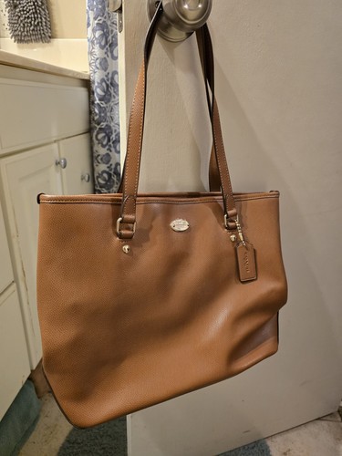 Coach Leather Tote Bag, Large - Brown 195031090066 | eBay