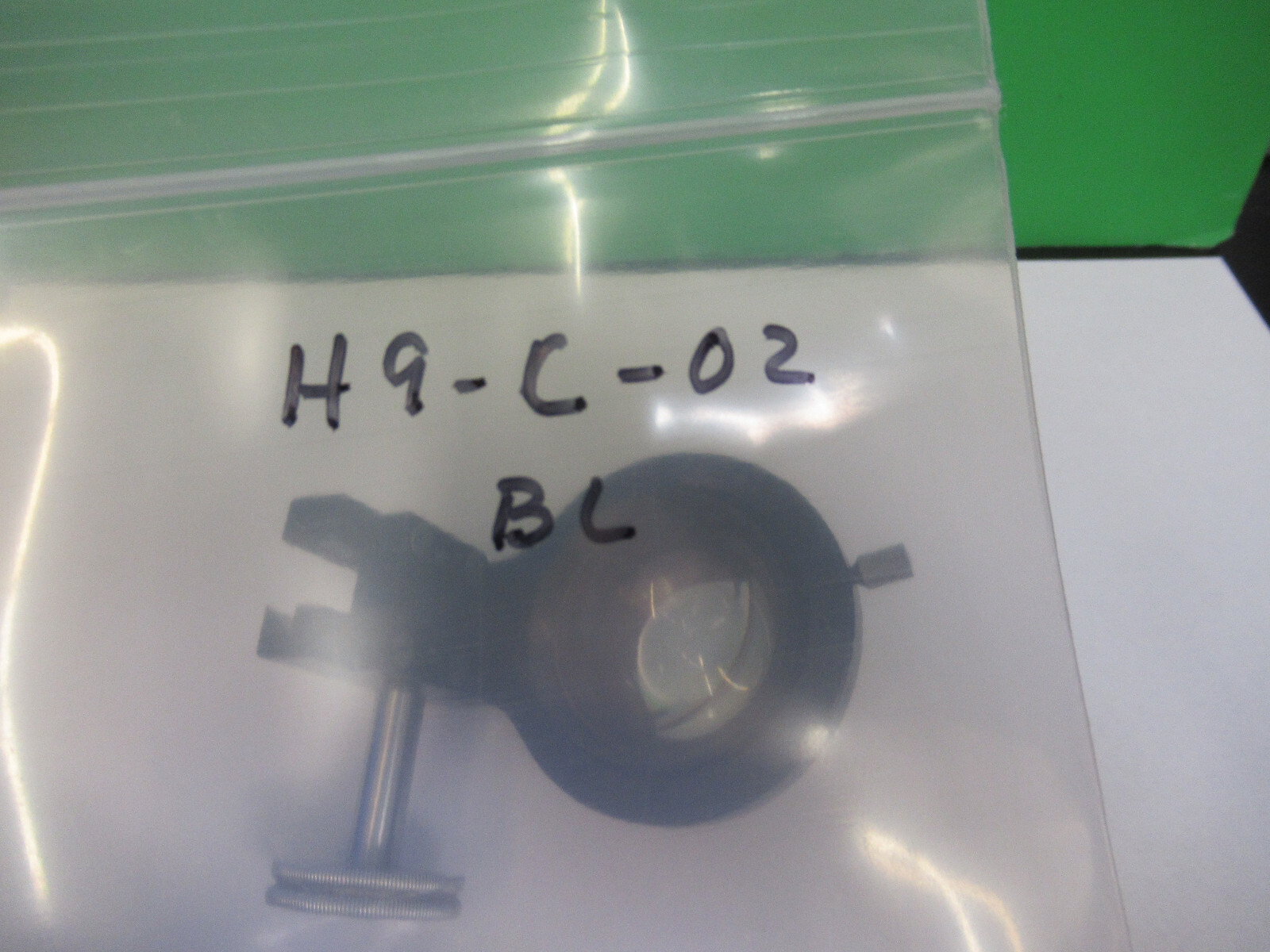 ANTIQUE BAUSCH LOMB CONDENSER HOLDER LENS MICROSCOPE PART AS PICTURED ...