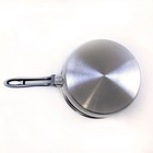 Stainless Steel Chip Pan Deep Cooking Fryer Pot Frying Basket Saucepan ...