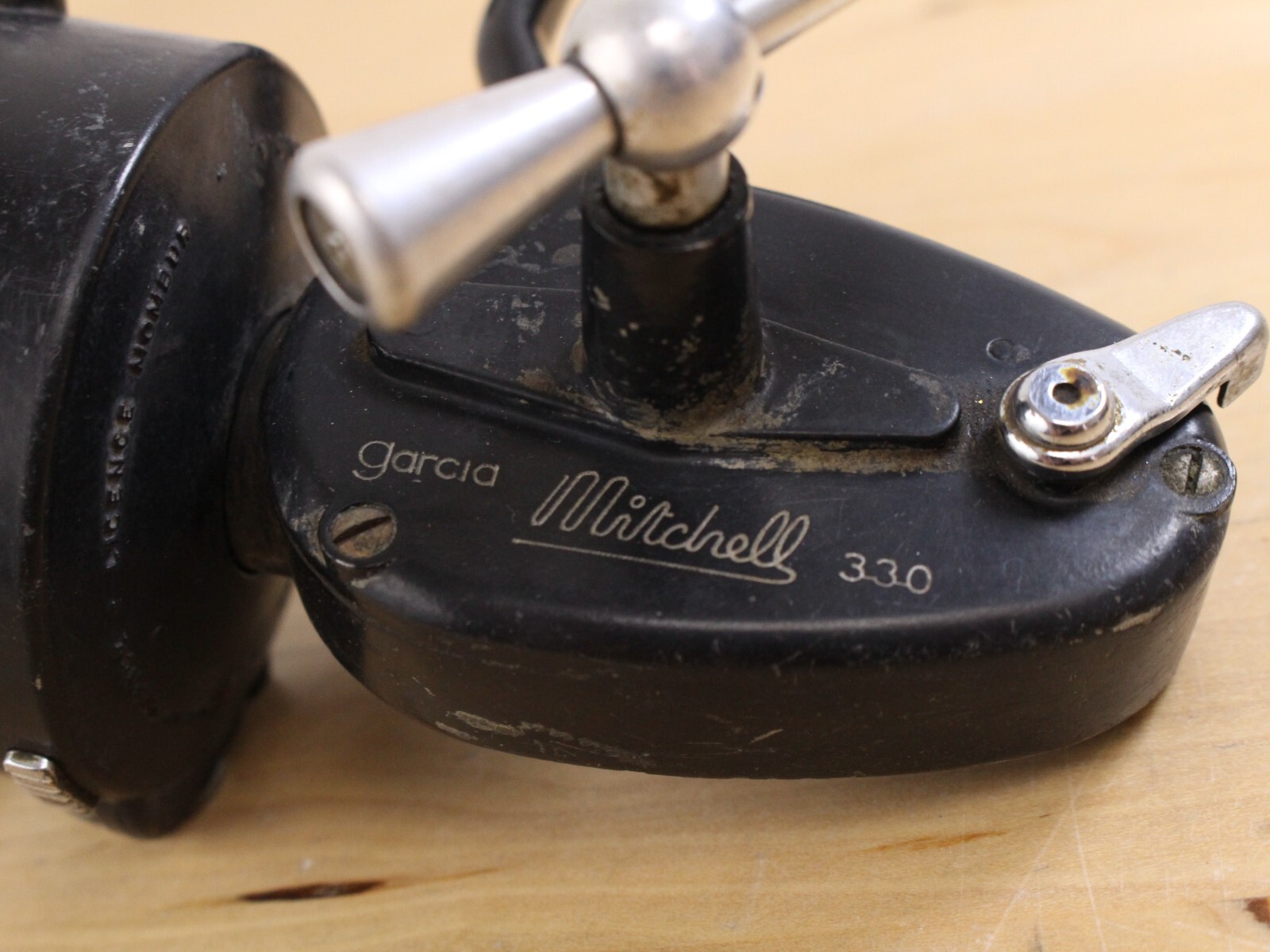 Vintage Garcia Mitchell 330 Spinning Reel with Automatic Bail Made in ...