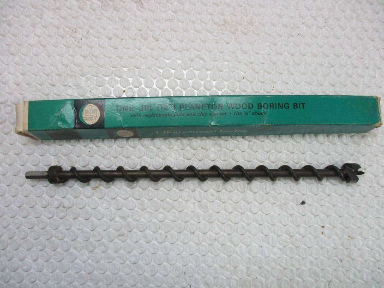 Henry Stewart Co. JPL 12'' Planetor Wood Boring Bit 3/4'' | eBay