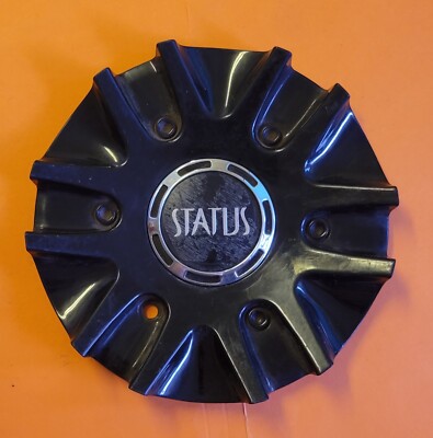 Status Alloy Wheels BLACK Center Cap #S812-2290-cap, 941-UP USED | eBay