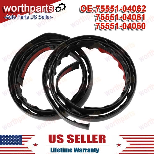 Roof Drip Molding Double Cab RH+LH Side 75551-04063 For Toyota Tacoma ...