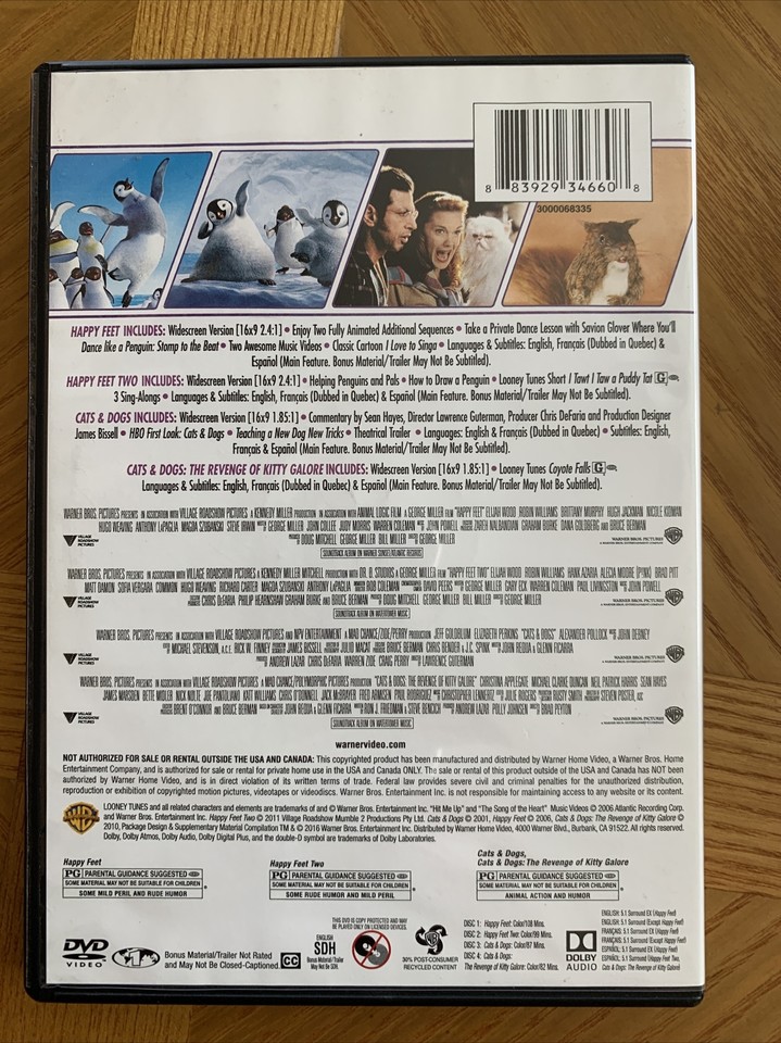 Critters with Character Collection: 4 Film Favorites (DVD, 2014, 4-Disc ...