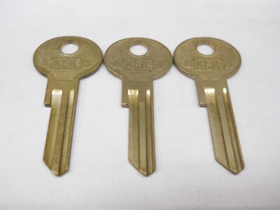 Keil 101P Key Blank Fits Sargent locks X1010BR STAMPED Lot of 3 | eBay