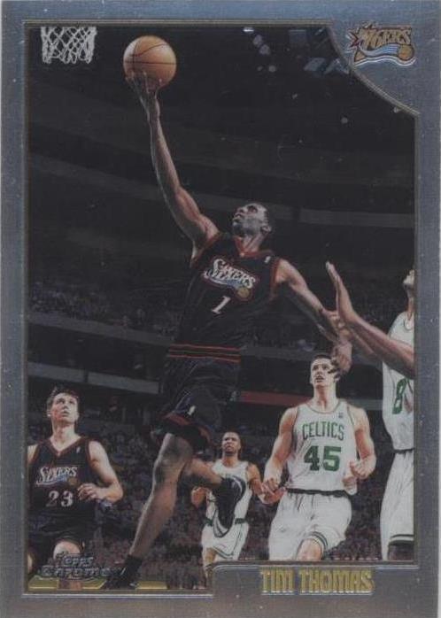 1998-99 Topps Chrome - Tim Thomas #17 for sale online | eBay