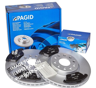 PAGID Front Brake Discs And Brake Pads Set 247 mm Vented | eBay UK