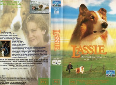 LASSIE - Helen Slater -VHS - PAL -NEW - Never played! - Original Oz ...