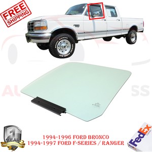 Front Driver Left Side Door Glass For 94-97 FORD F-SERIES Ranger / 94 ...