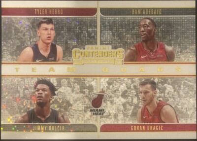 Tyler Herro Bam Adebayo Jimmy Butler Gorman Dragic 2019-20 Panini ...