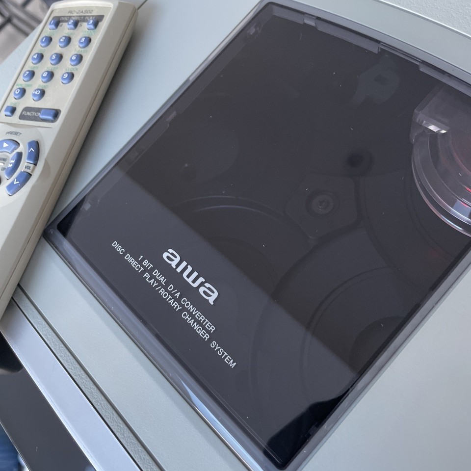 Aiwa CX-ZL500K Stereo Hi-Fi System CD Player Working Spares Repair ...