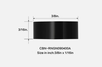 RNGN090400A CBN Insert 1PC | CNC Turning for Hardened Steel (HRC50 ...