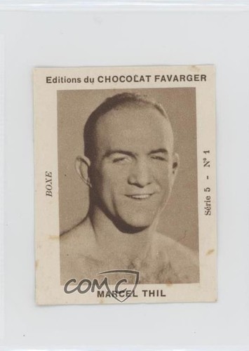 1930s Chocolat Favarger Sports et Vues Marcel Thil #5-1 | eBay