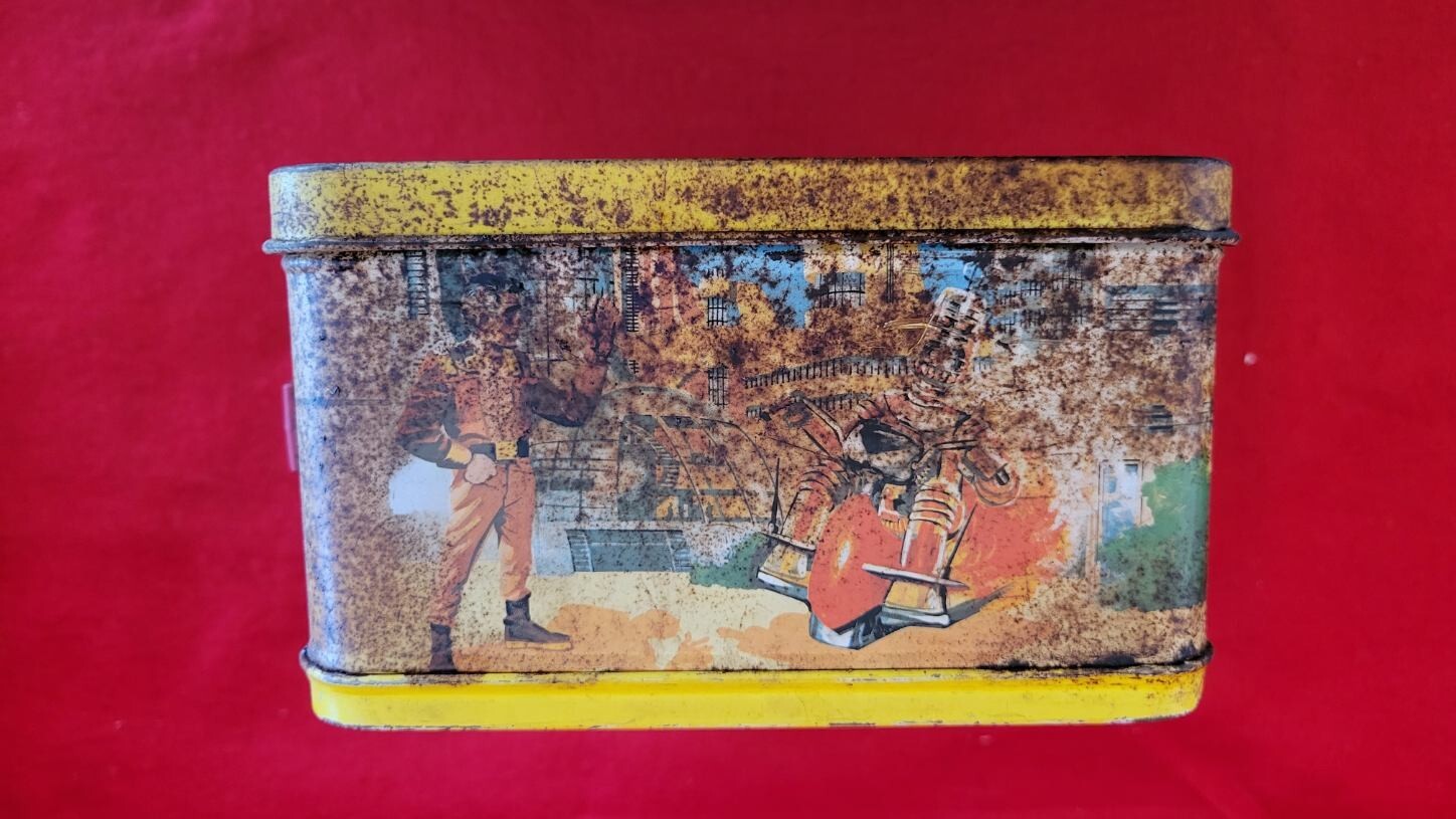 Vintage 1964- FIREBALL XL5- METAL LUNCHBOX & THERMOS- SPACE- ROBOTS | eBay