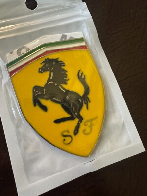 FERRARI SCUDERIA FENDER SHIELDS BADGES - AVAILABLE FOR MOST MODELS | eBay