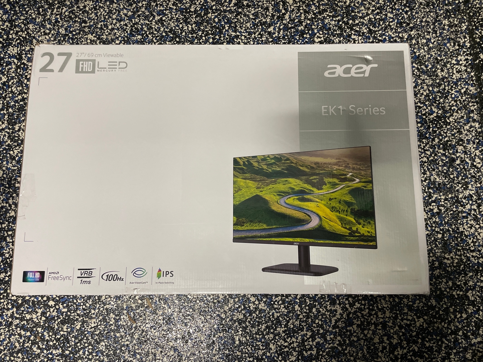 Acer EK271 Ebi 27" Full HD 1080p VGA HDMI LCD Monitor Black for sale ...