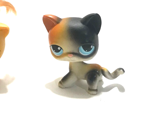 Littlest Pet Shop LPS Shorthair Calico Cats #106 #78 #27 Authentic ...