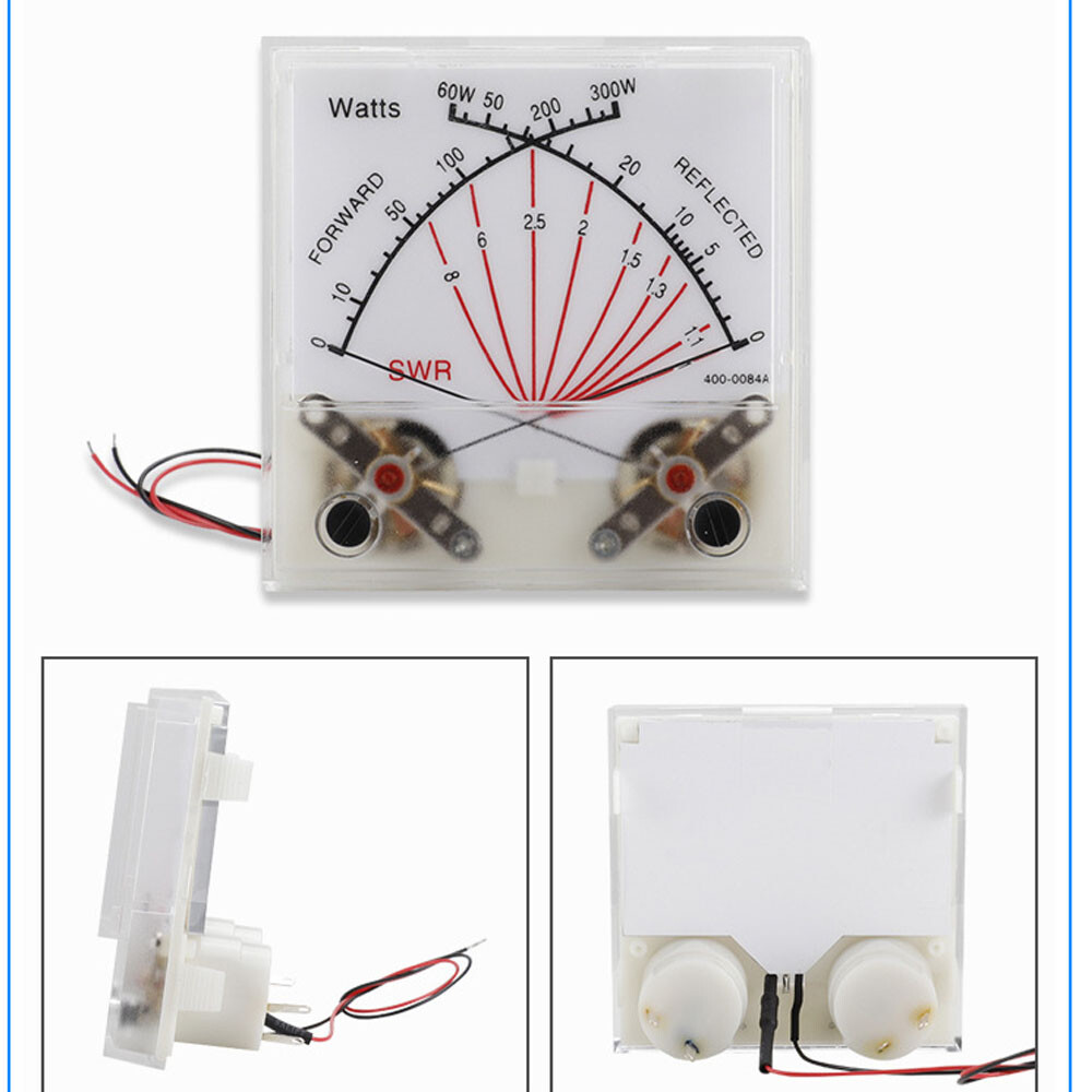 MFJ Standing Wave Meter Head Radio Power Meter with Backlight SWR Watt ...