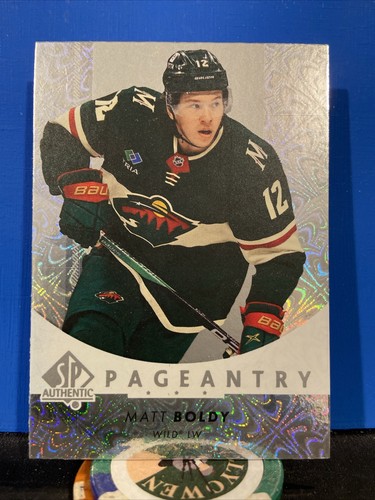 2022-23 SP Authentic Hockey Matt Boldy Pageantry Wild MM | eBay