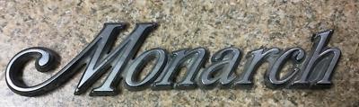 Original 1975 Ford Mercury Monarch Script Emblem D54B-6B114A Badge 76 ...