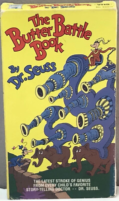 Dr. Seuss The Butter Battle Book VHS Video Tape 1990 BUY 2 GET 1 FREE ...
