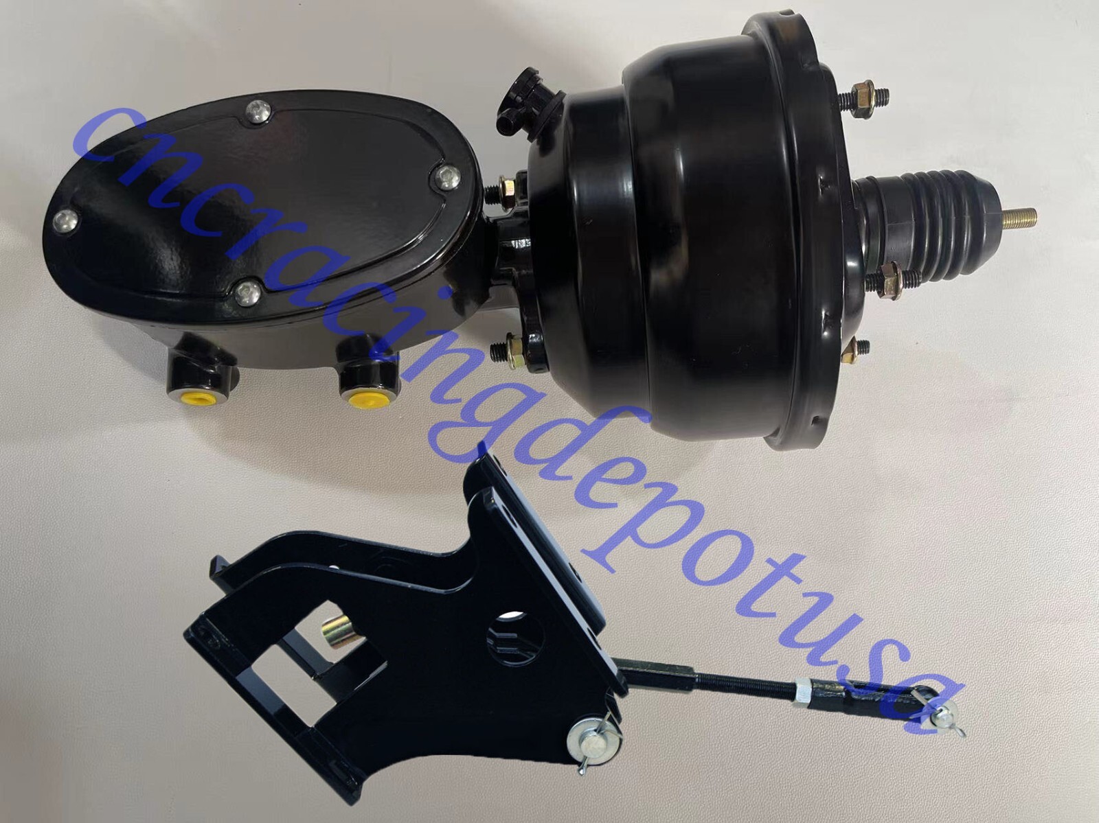 1967-72 Chevy Truck 7" Dual Power Brake Booster w/ Oval Tandem Master ...