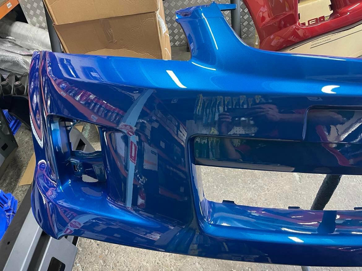 FRONT BUMPER BAR FOR HOLDEN COMMODORE VE SS SV6 SERIES 1 VOODOO BLUE ...