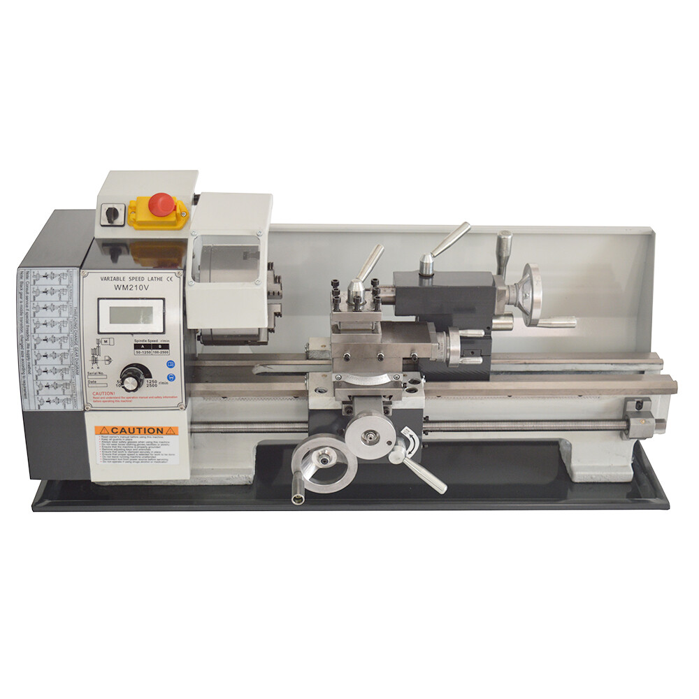 Metal Wood Lathe Variable Speed Thread Bench Precision Lathe ...