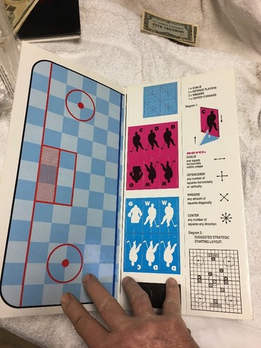 VTG Paperback Board Game 1990 Hockey Game (no) Cards | eBay