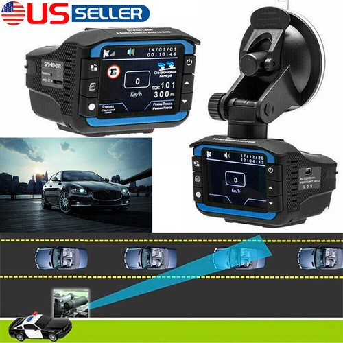 Car Dash Camera Anti Radar Laser Speed Detector DVR 1080P Recorder ...