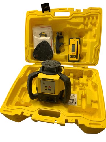 Leica Rugby 620 Li-Ion Laser Level, Rod Eye120 Receiver And Case. | eBay UK