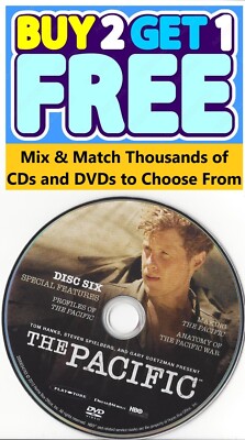 The Pacific HBO (DVD) Disc 6 Replacement Disc U.S. Single Disc Only ...