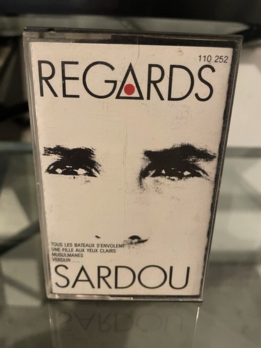 CASSETTE K7 AUDIO TAPE MC - MICHEL SARDOU - REGARDS - 1988 ⭐️⭐️⭐️⭐️ | eBay