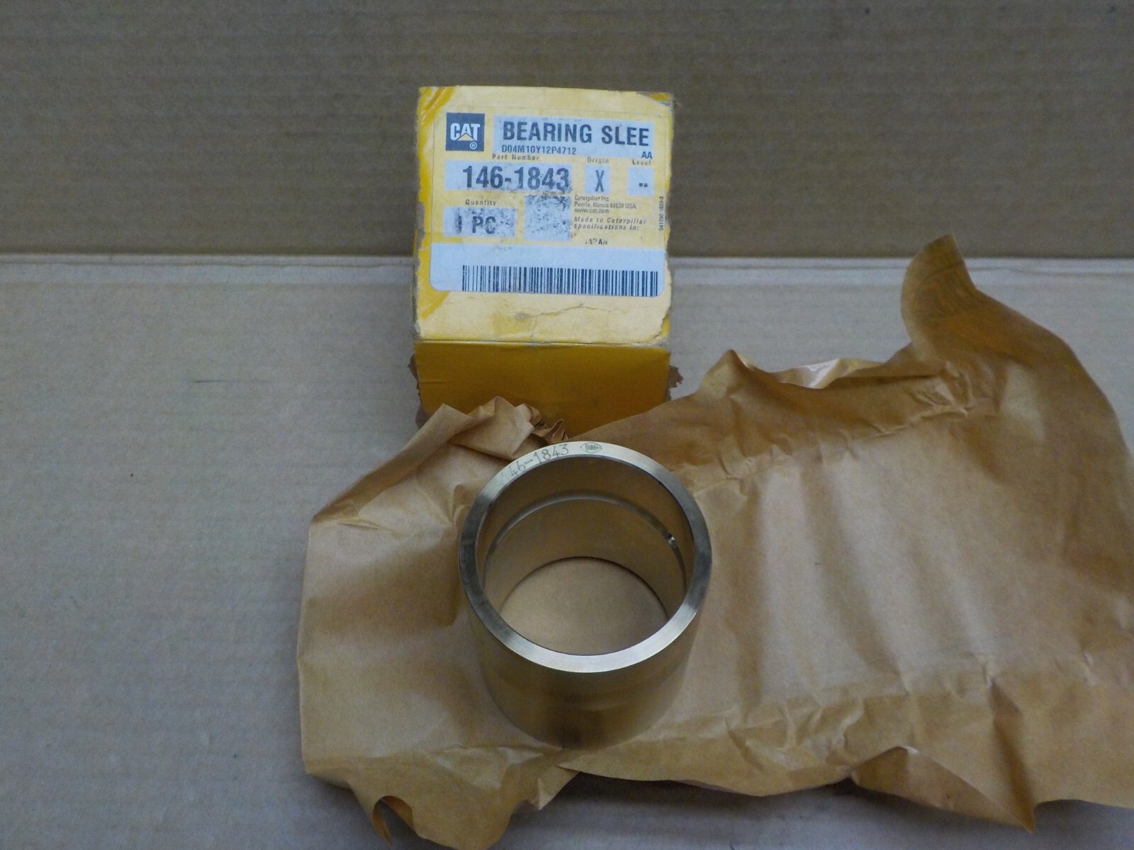CAT, Caterpillar 146-1843, Sleeve Bearing 1461843 | eBay Australia