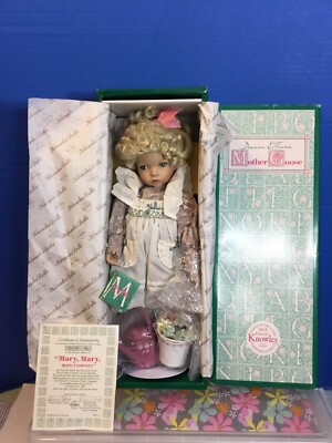 Knowles “Mary, Mary Quite Contrary” Doll Dianna Effner Ashton Drake 14 ...