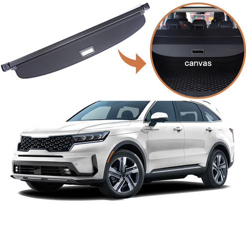 For Kia Sorento 2022 2023 Rear Trunk Shade Retractable Shield Cargo ...