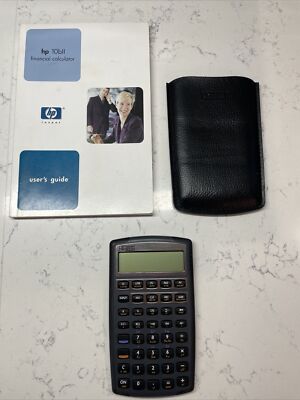 Hewlett Packard HP 10BII Financial Calculator - Has Batteries - Tested ...