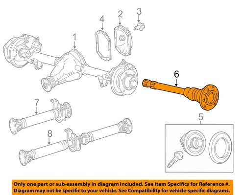 MERCEDES OEM 10-14 Sprinter 2500 Rear-Axle Shafts 9063504010 | eBay