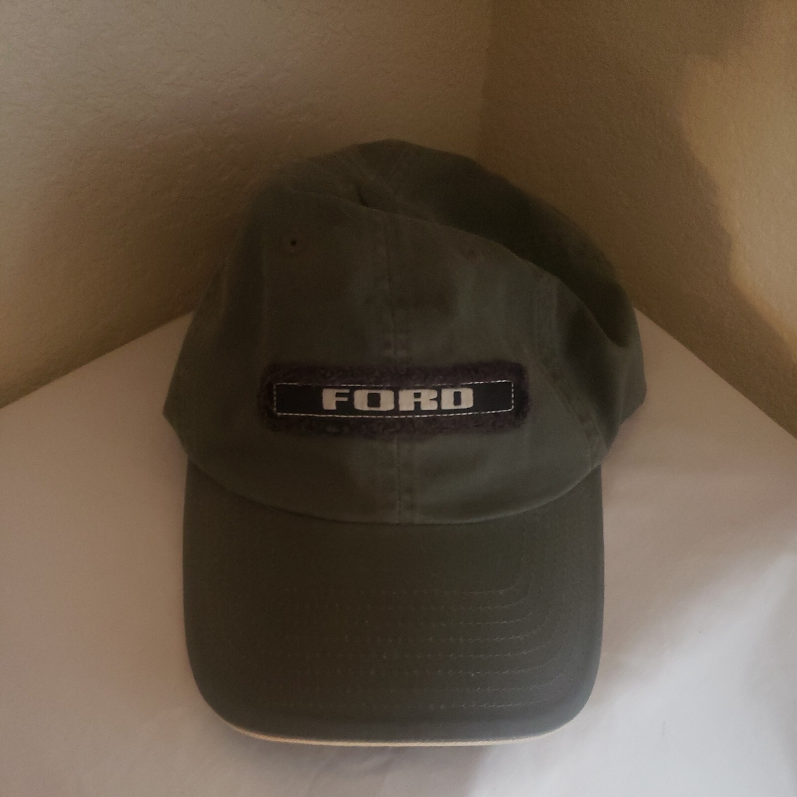 Checkered Flag Strapback FORD Patch Hat - Gem