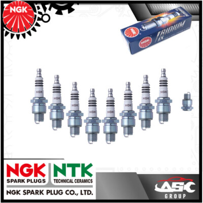 NGK IRIDIUM Ix Allumage Bougies - Stk N° :3419 - Pièce N° : BR6HIX - x8 ...