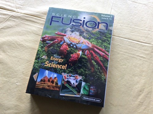 Science Fusion workbook lot Volumes 1 & 2 Units 1 - 7 and 8 - 15 New ...