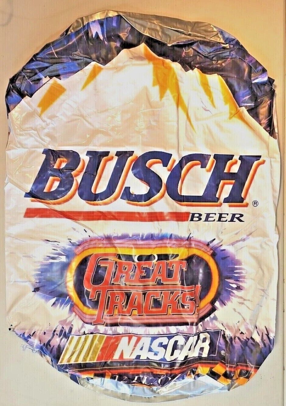 1990's Busch / Busch Light Large Inflatable Beer Can Store Display ...